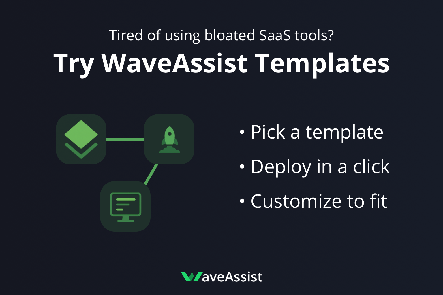 Tired of trying tool after tool? Try WaveAssist Assistants | WaveAssist AI Agents Blog